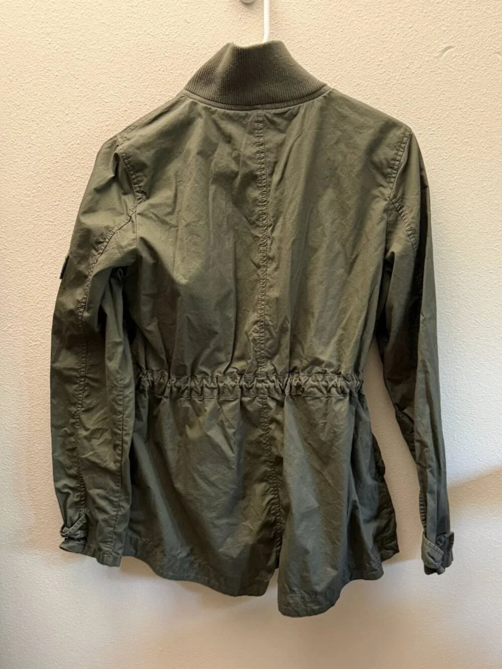 Merona | Jackets & Coats | Merona Forest Green Zip Up Jacket | Poshmark